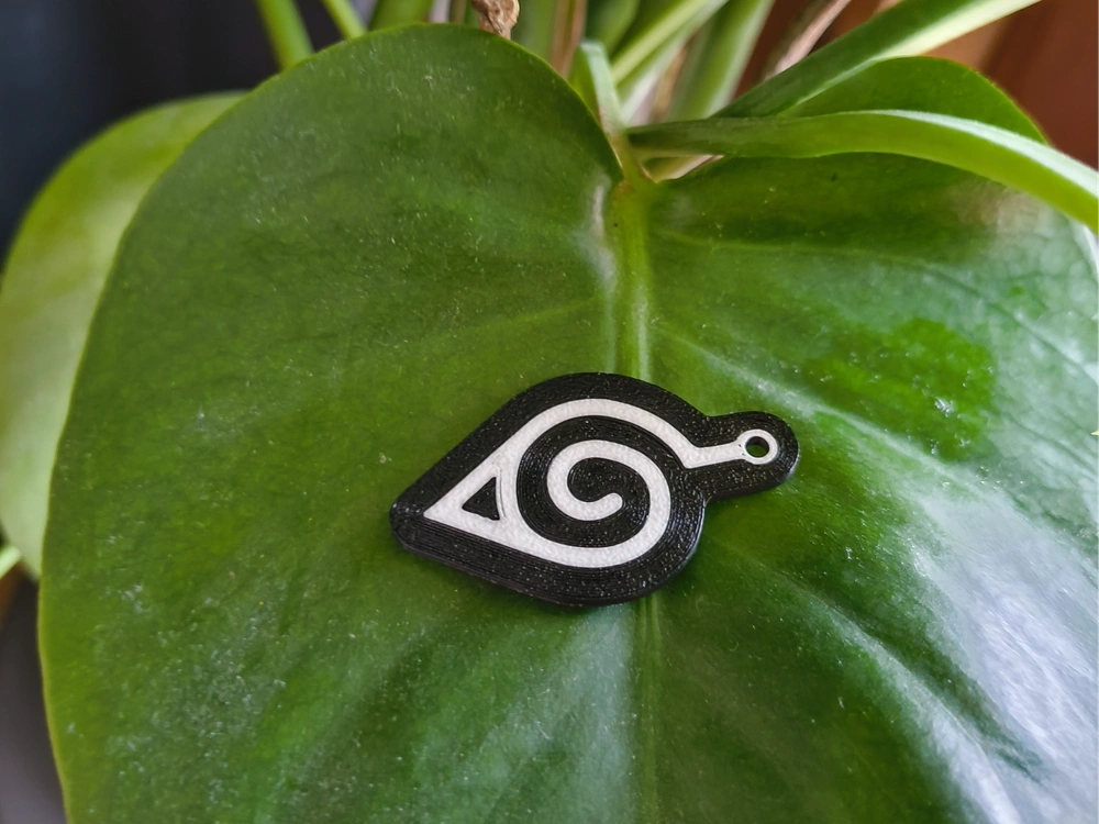 Naruto Leaf Clan Keychain 来自 YUME PROJECTS - MakerWorld