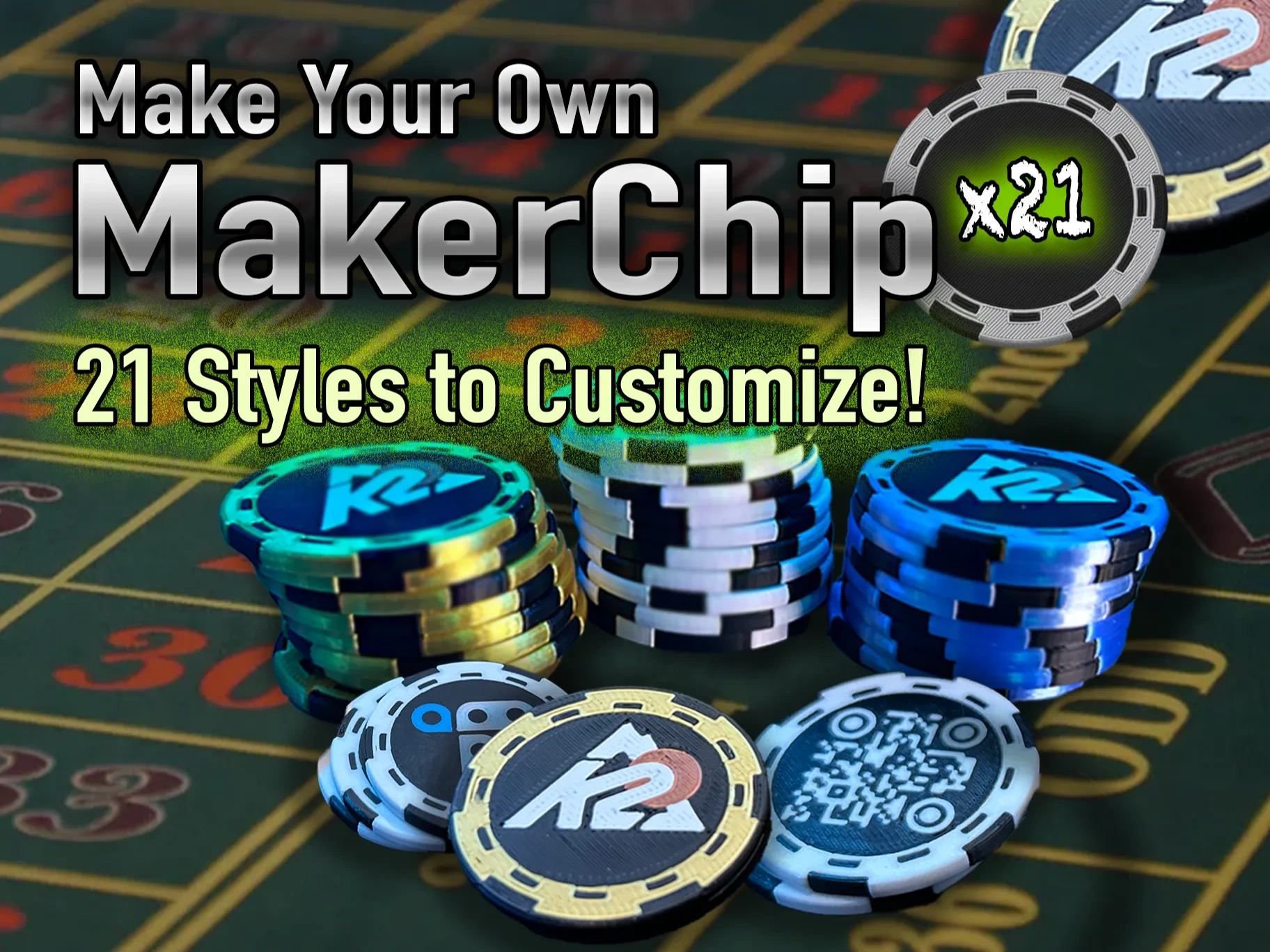 MakerChip | Maker Chip 来自 K2_KevinMakerWorld：免费下载 3D 模型