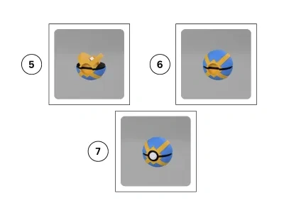 Quick Ball - Pokemon Pokeball Colection 来自 N3D - MakerWorld