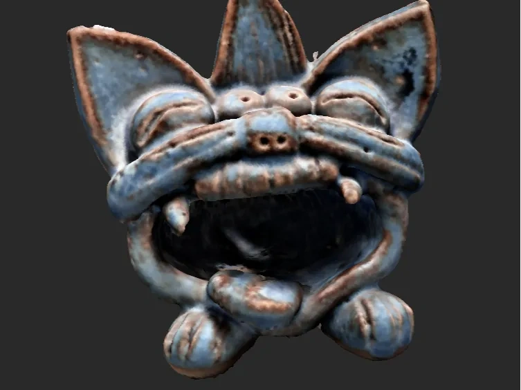 云南民俗工艺品瓦猫摆件 wombat of Chinese Yunnan 来自 小刘手作坊 - MakerWorld