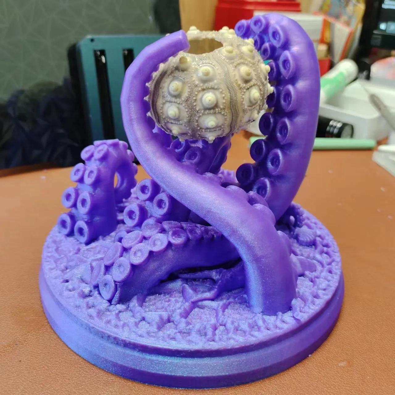 Cthulhu tentacle stand base 二次创作 - 来自 OLONG521 - MakerWorld