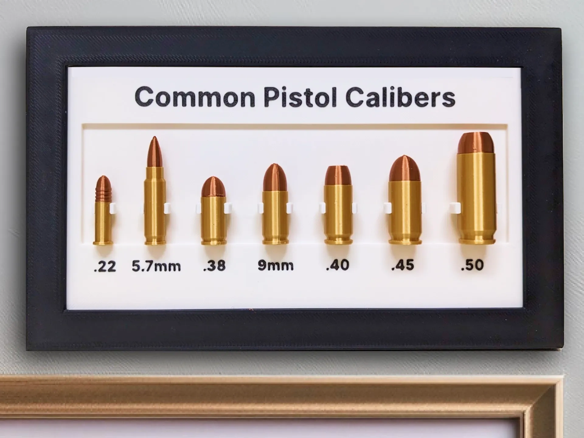 现代框架中的手枪子弹 | 可全部打印 来自 Rexi Labs - MakerWorld