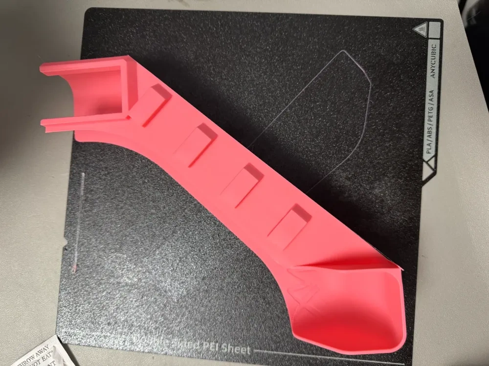 纵维立方 Anycubic Kobra S1C 废料盒废料滑道出料口转角 磁吸1.0版 来自 野生小虾米 MakerWorld：免费下载 3D 模型