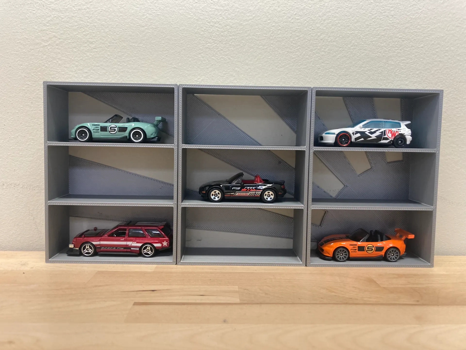 Hot Wheels/Matchbox Car Display | Rising Sun 来自 MXL 3D - MakerWorld