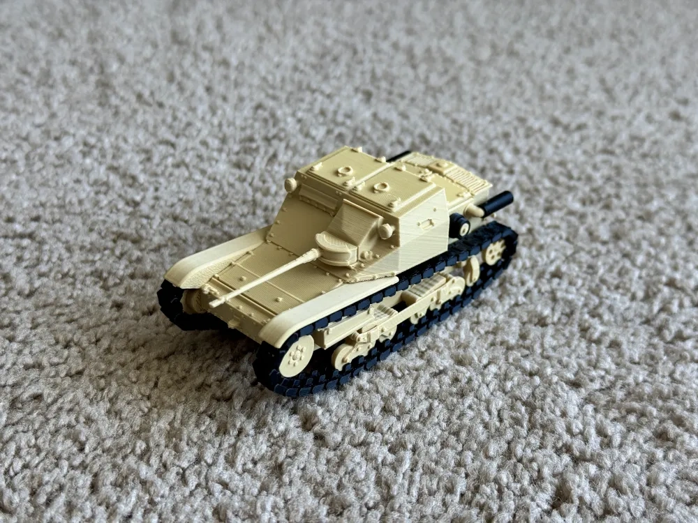 Italy L3/33 CC 1:35 比例 War Thunder 来自 Bavaria_3D Tanks MakerWorld：免费下载 ...