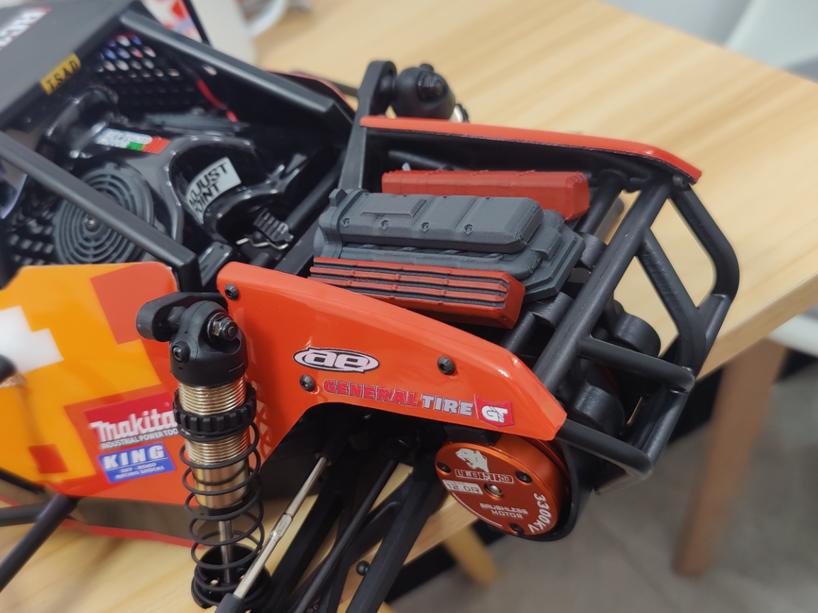 Team associated SC10B engine detail 来自 CRC505 - MakerWorld