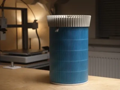 Air Purifier 2nd Generation—Featuring a 14cm Fan and Top Airflow Design ...