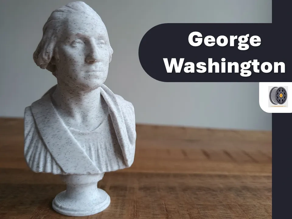 George Washington | Marble bust replica 来自 Mike.stl - MakerWorld