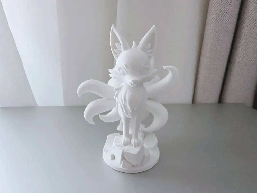 多尾狐模型 来自 Gavin Lin MakerWorld：免费下载 3D 模型