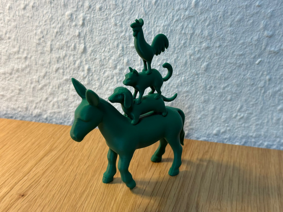 布莱梅城市乐手 - 免费 3D 打印模型 - MakerWorld