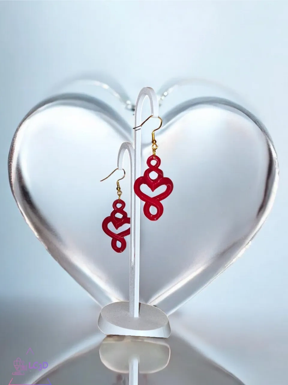 永恒之心耳环 来自 LC3D - MakerWorld