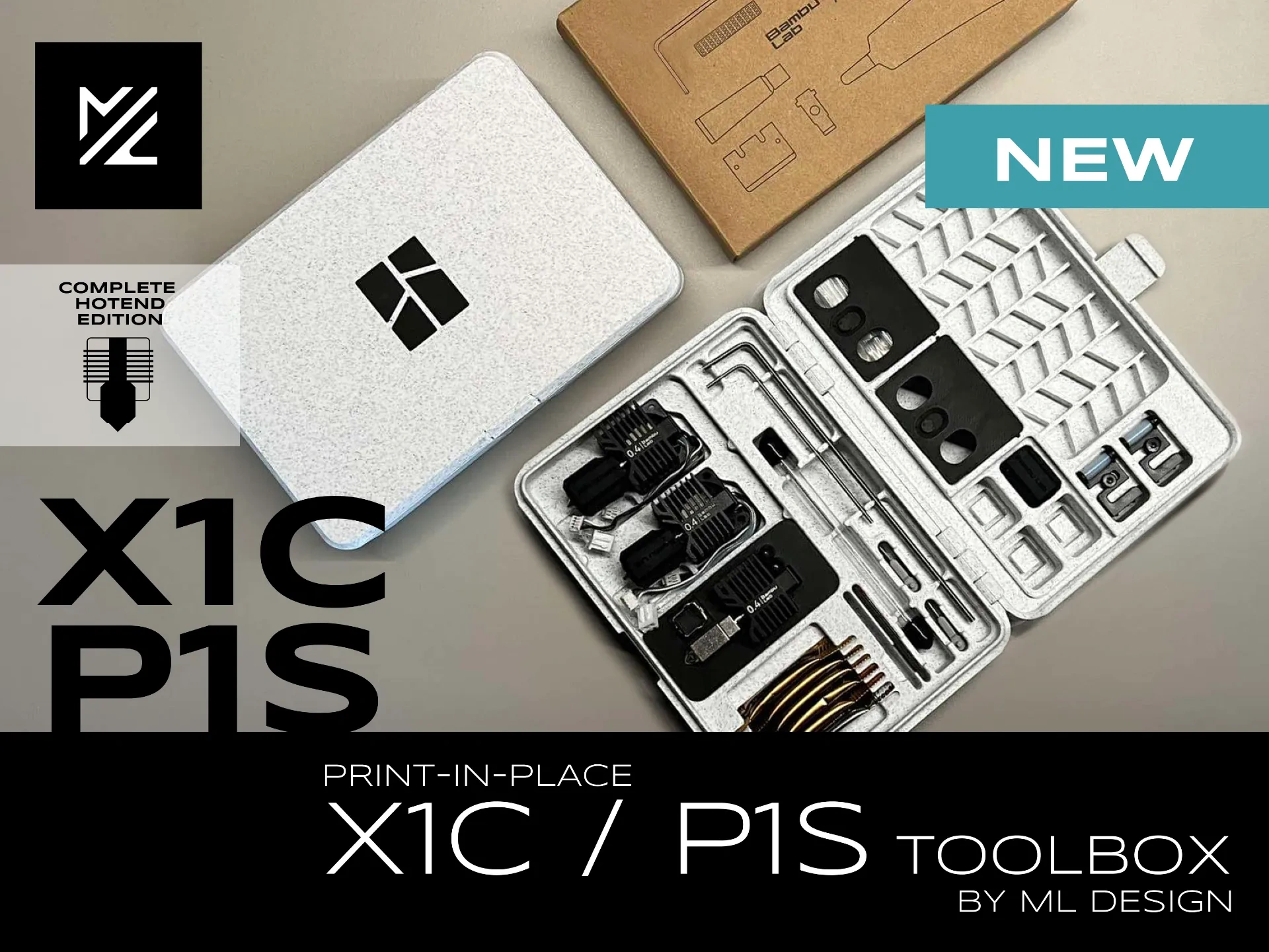 X1C - P1S 工具箱 - 完整热端版本 来自 martonlengyel.design - MakerWorld
