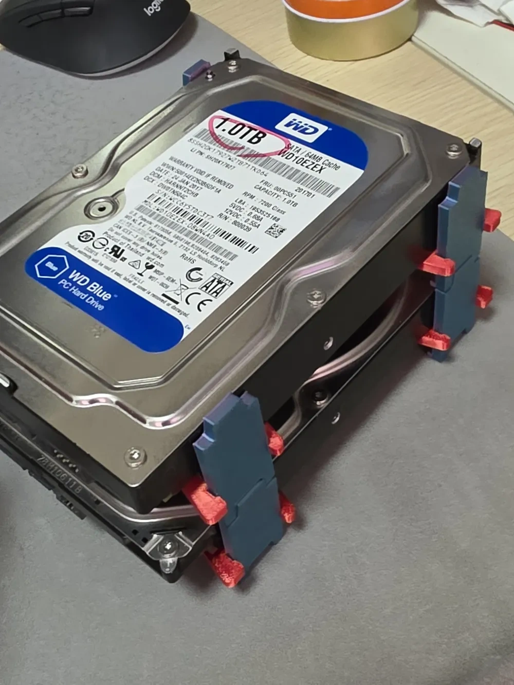 模块化 3.5硬盘 免螺丝支架 - 免费 3D 打印模型 - MakerWorld