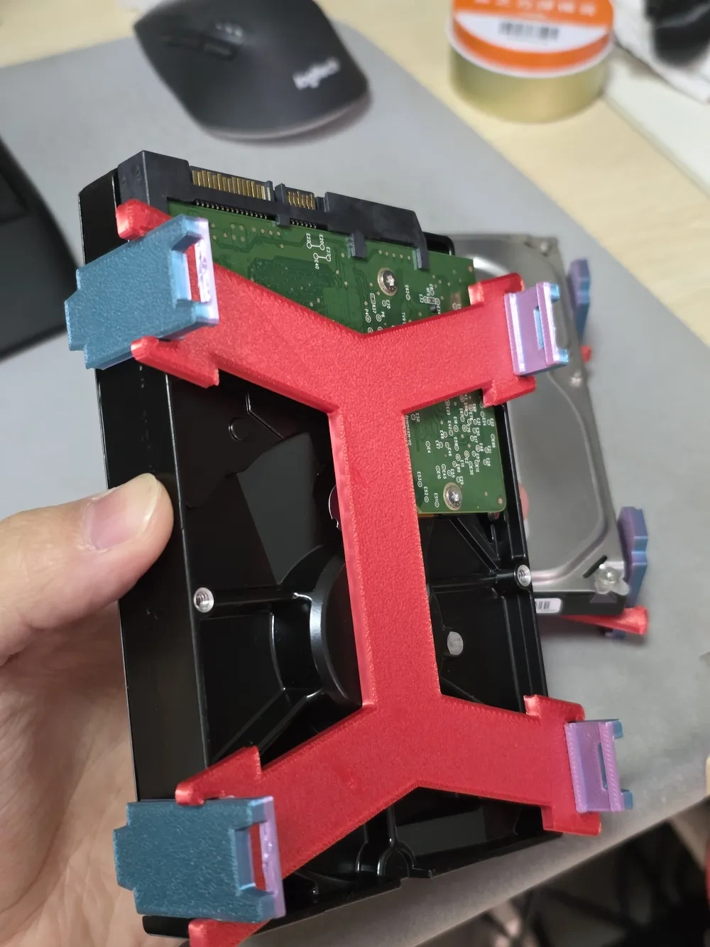 模块化 3.5硬盘 免螺丝支架 - 免费 3D 打印模型 - MakerWorld