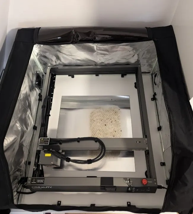 Laser Engraver/Cutter Tent Enclosure Fixation 来自 ReinAir - MakerWorld