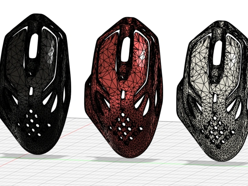 Wireless Mouse 002 with holes 来自 黎了个小噗MakerWorld：免费下载 3D 模型