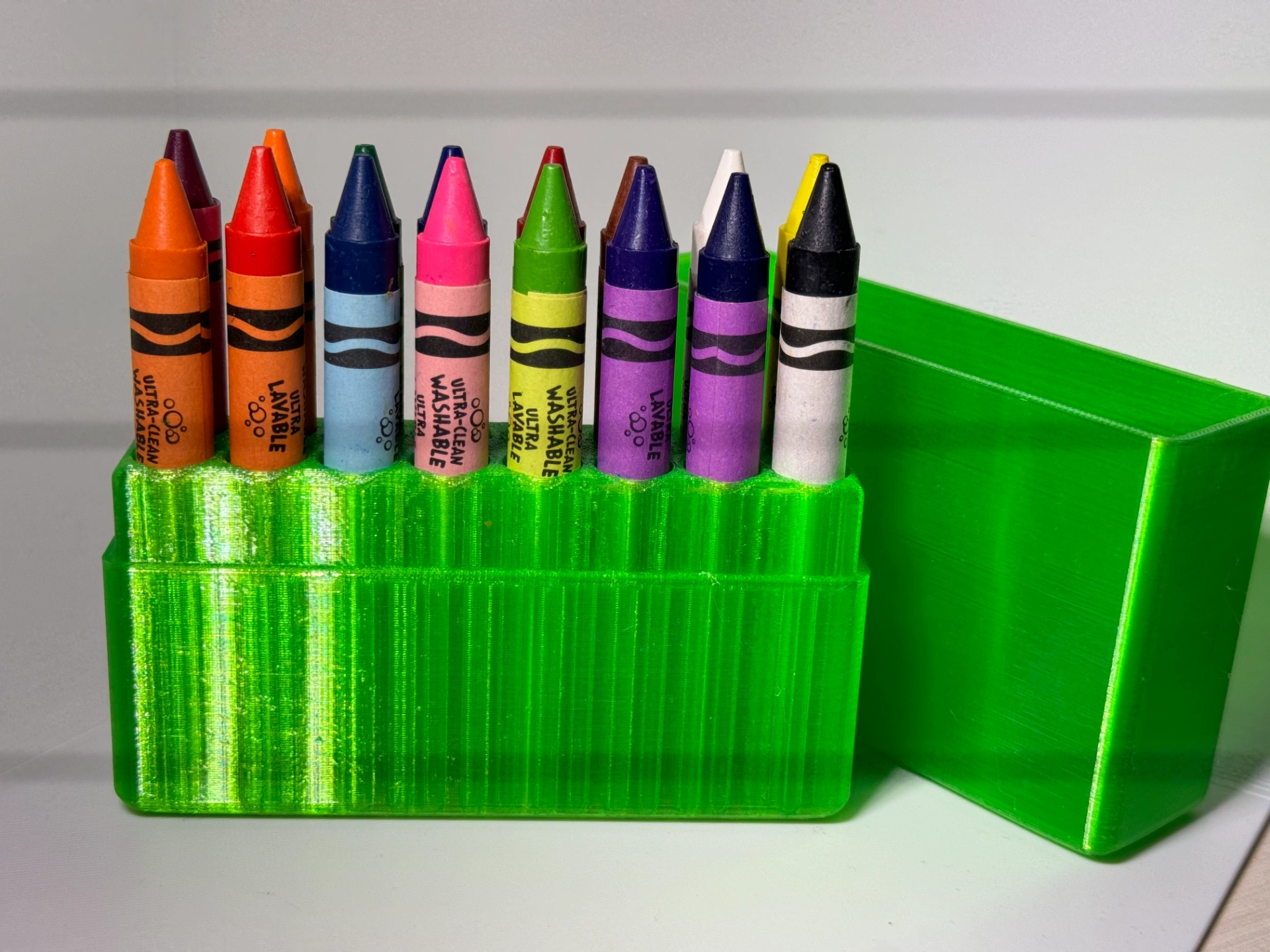 Crayon 16 Count Large Size Storage Case - Crayola 来自 barbasnoo - MakerWorld