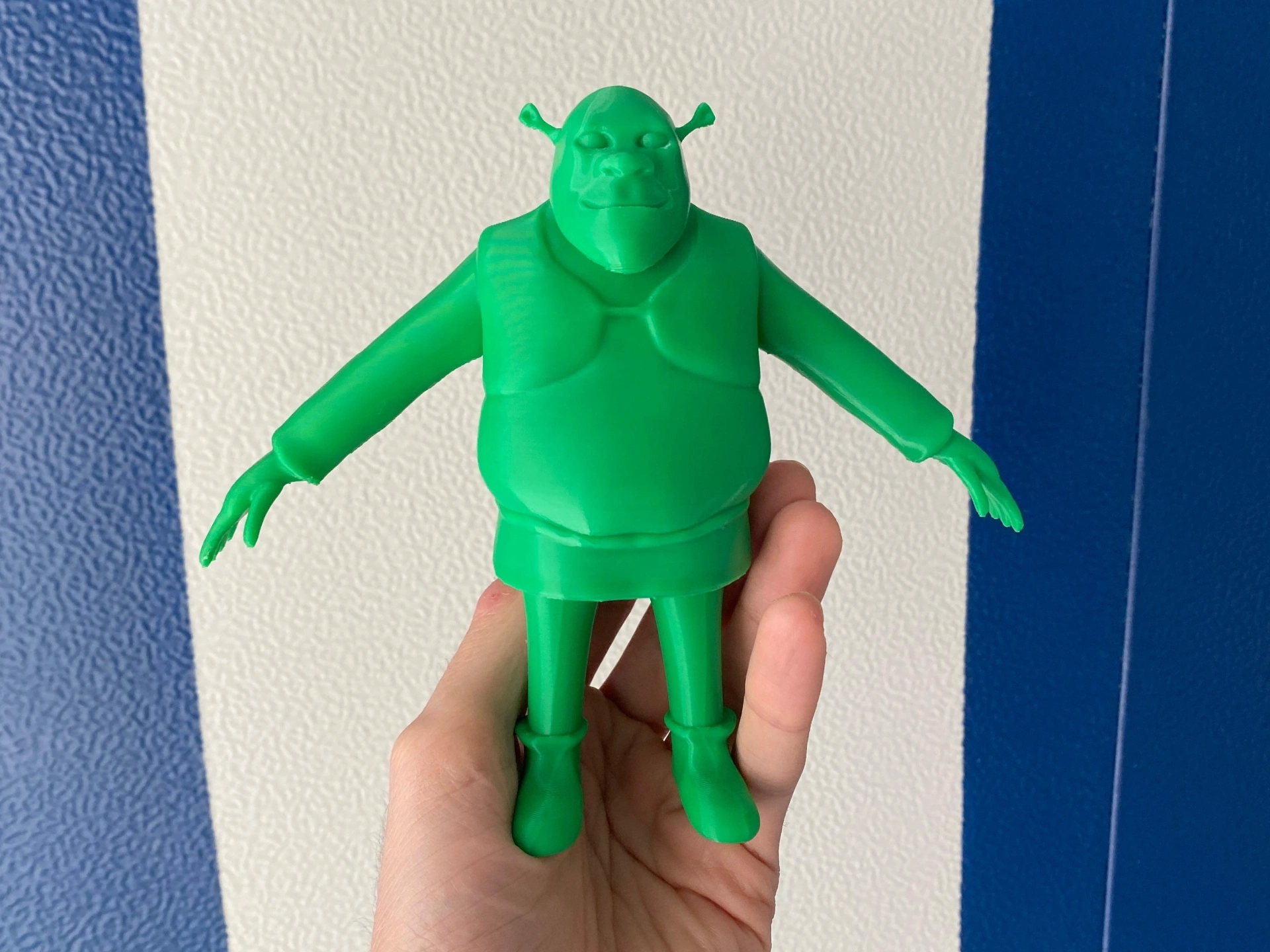 Shrek Action Figure (Monocolor) 来自 IceGabrielito - MakerWorld