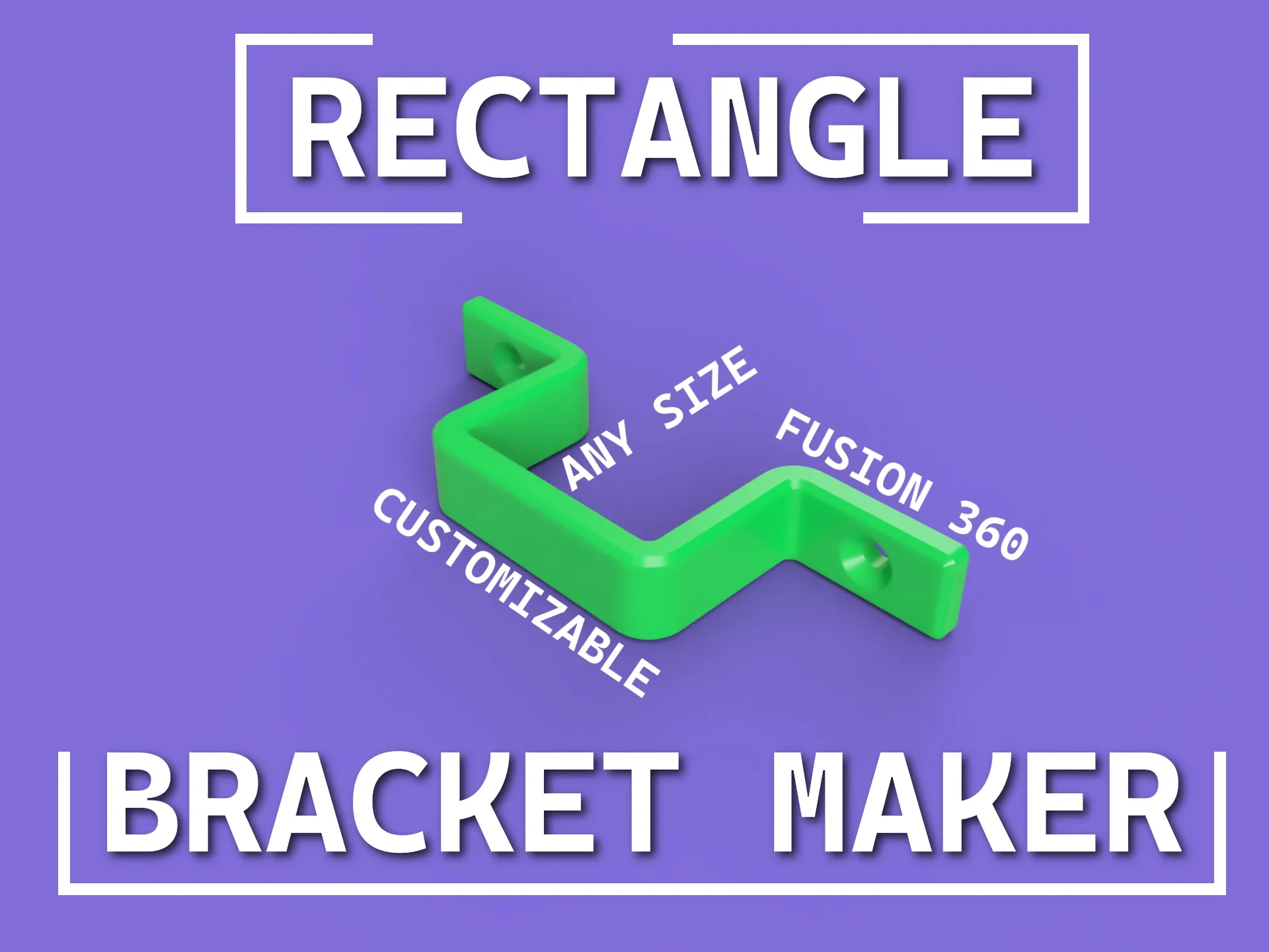 矩形支架制作器 来自 ExtremeElementz - MakerWorld