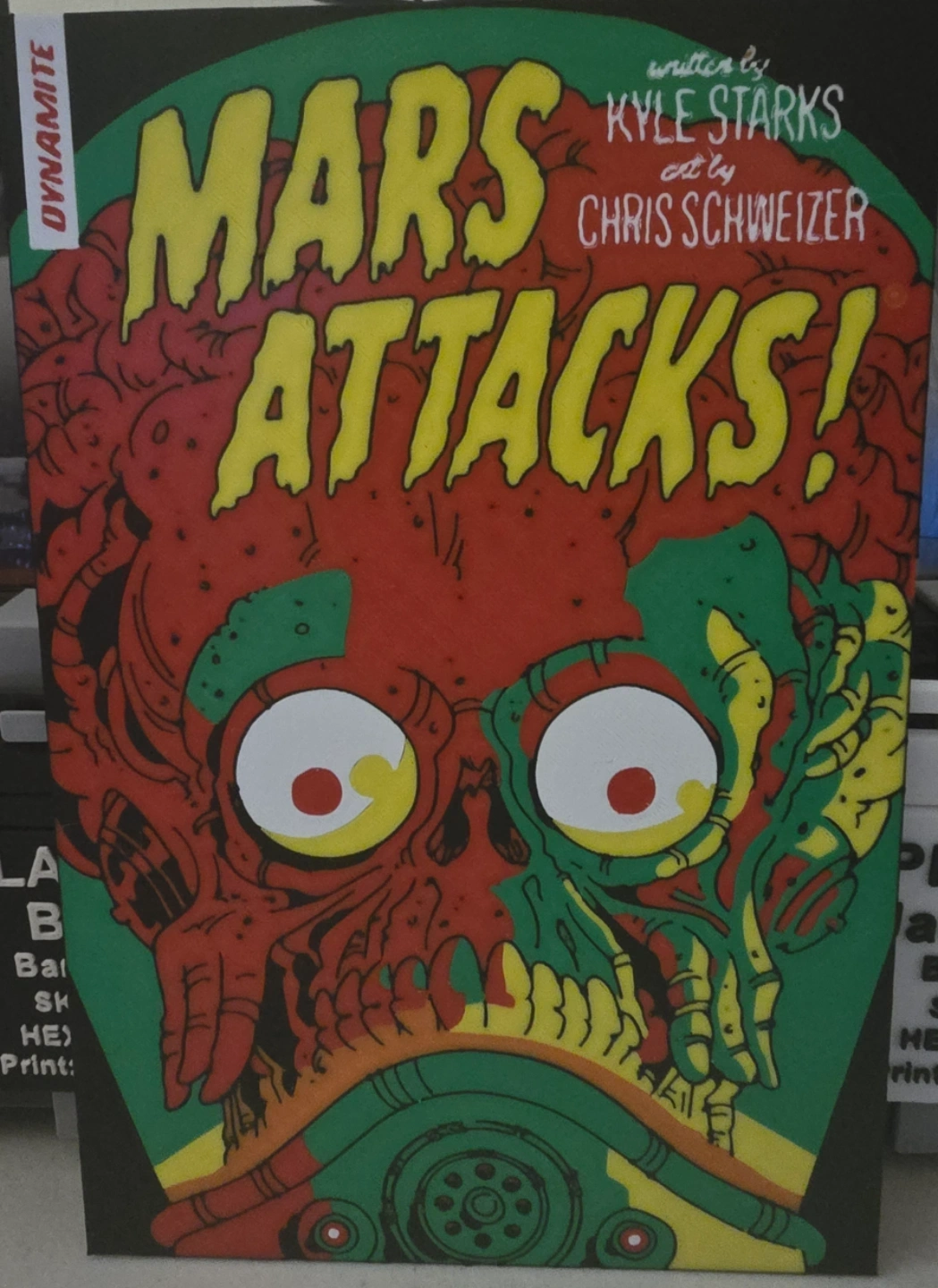 Mars Attacks Comic Poster 来自 Lumpy3D - MakerWorld