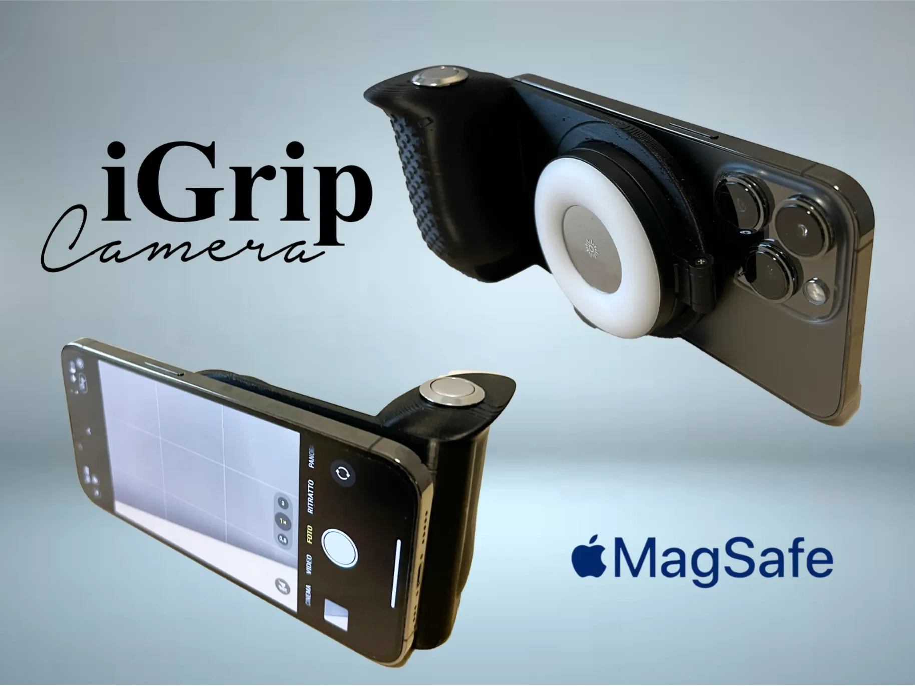 IGrip 相机 iPhone 磁吸 来自 ducaapple MakerWorld：免费下载 3D 模型
