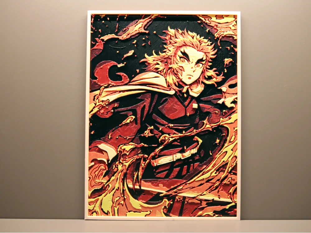 鬼灭之刃炼狱杏寿郎，大哥没有输 来自 Formix-菲兹 MakerWorld：免费下载 3D 模型