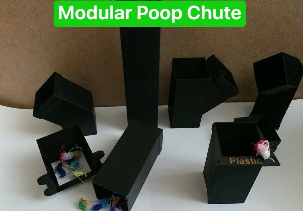 Modular Purge (Poop) Chute 来自 letsgo00 - MakerWorld
