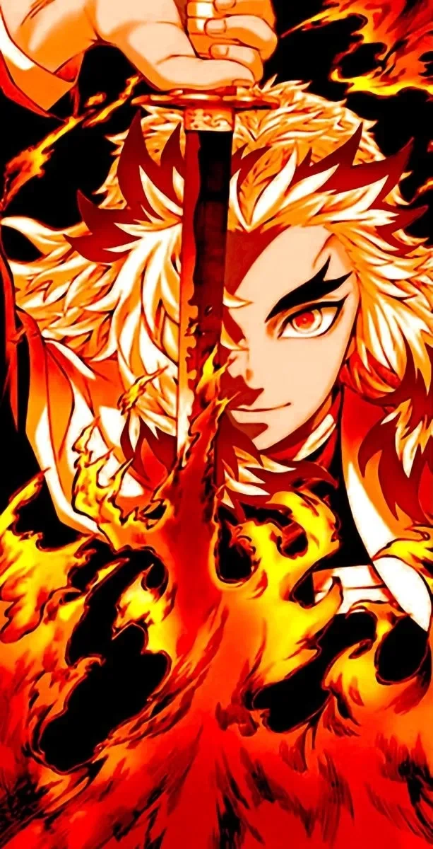 Demon Slayer Kyōjurō Rengoku Hueforge 来自 GoingMerryPrinting - MakerWorld