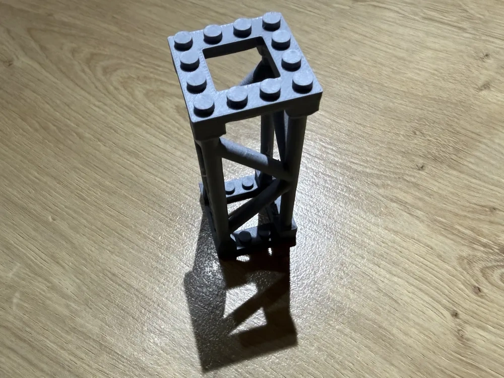 4x4 大型积木横梁 (8 积木高) - 免费 3D 打印模型 - MakerWorld