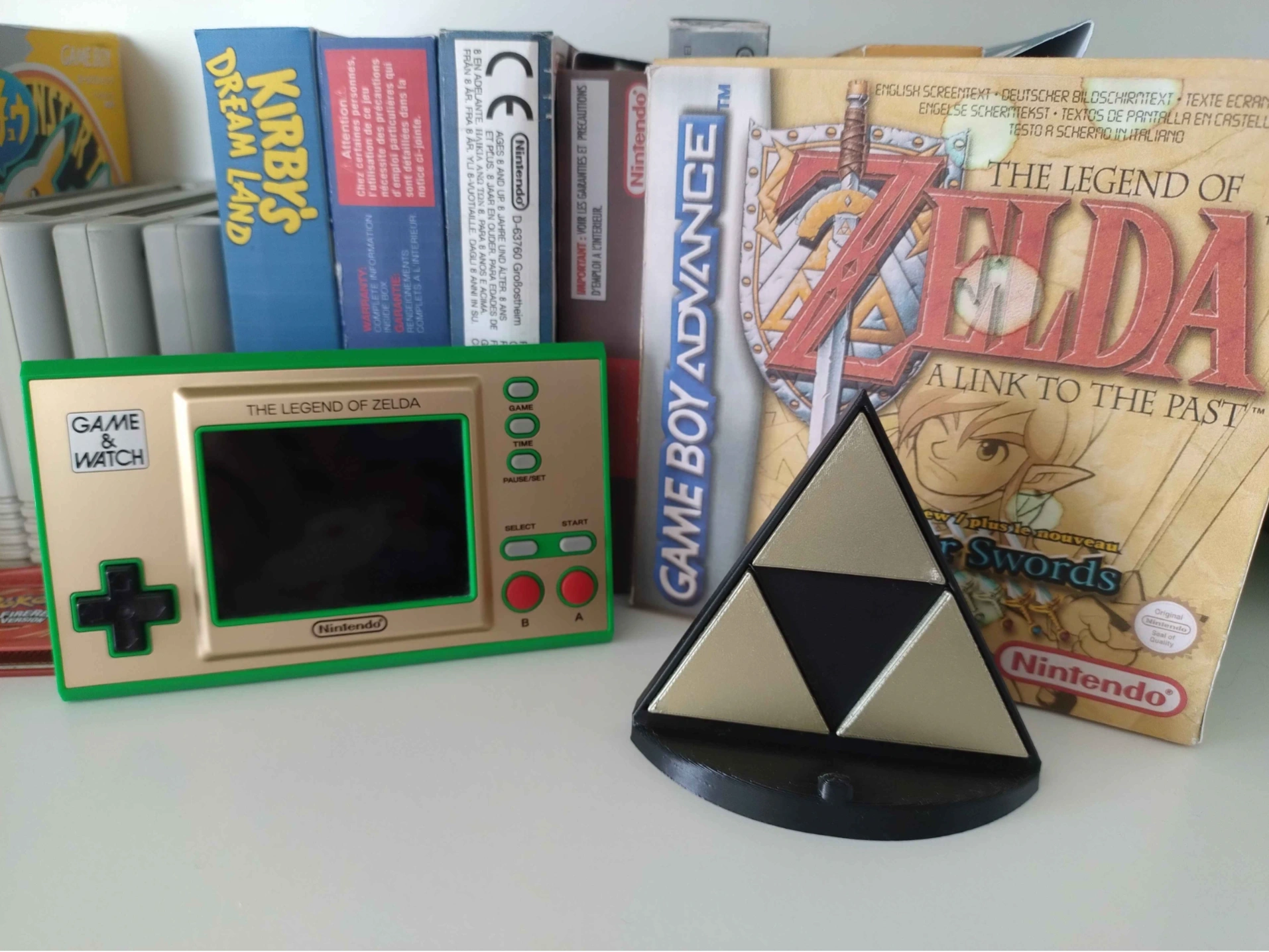 The Legend of Zelda Triforce Stand for Game&Watch 来自 DQ - MakerWorld