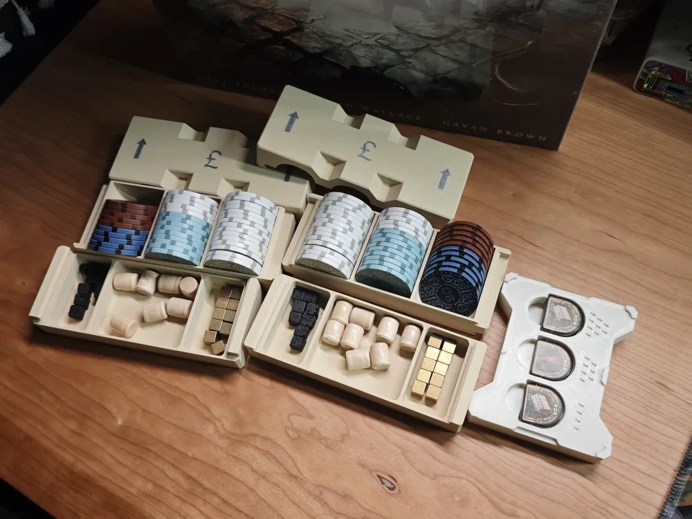 桌游工业革命：伯明翰豪华版收纳 Brass Birmingham - 免费 3D 打印模型 - MakerWorld