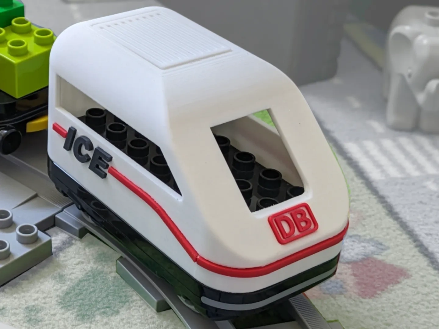 Duplo compatible Train - DB ICE 4 InterCityExpress 来自 nothingremains ...