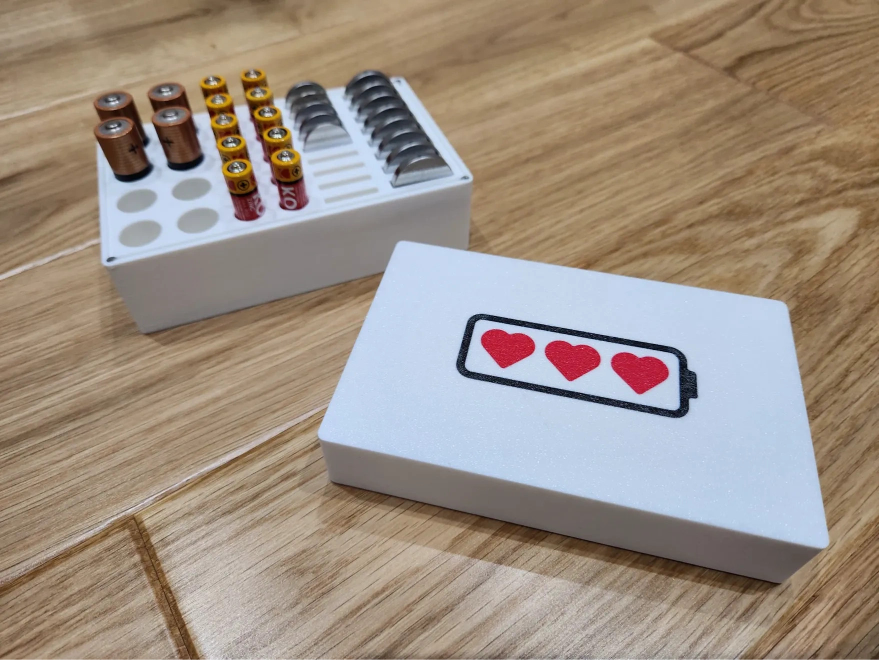 Heart Battery Box 来自 Sgt Siff - MakerWorld