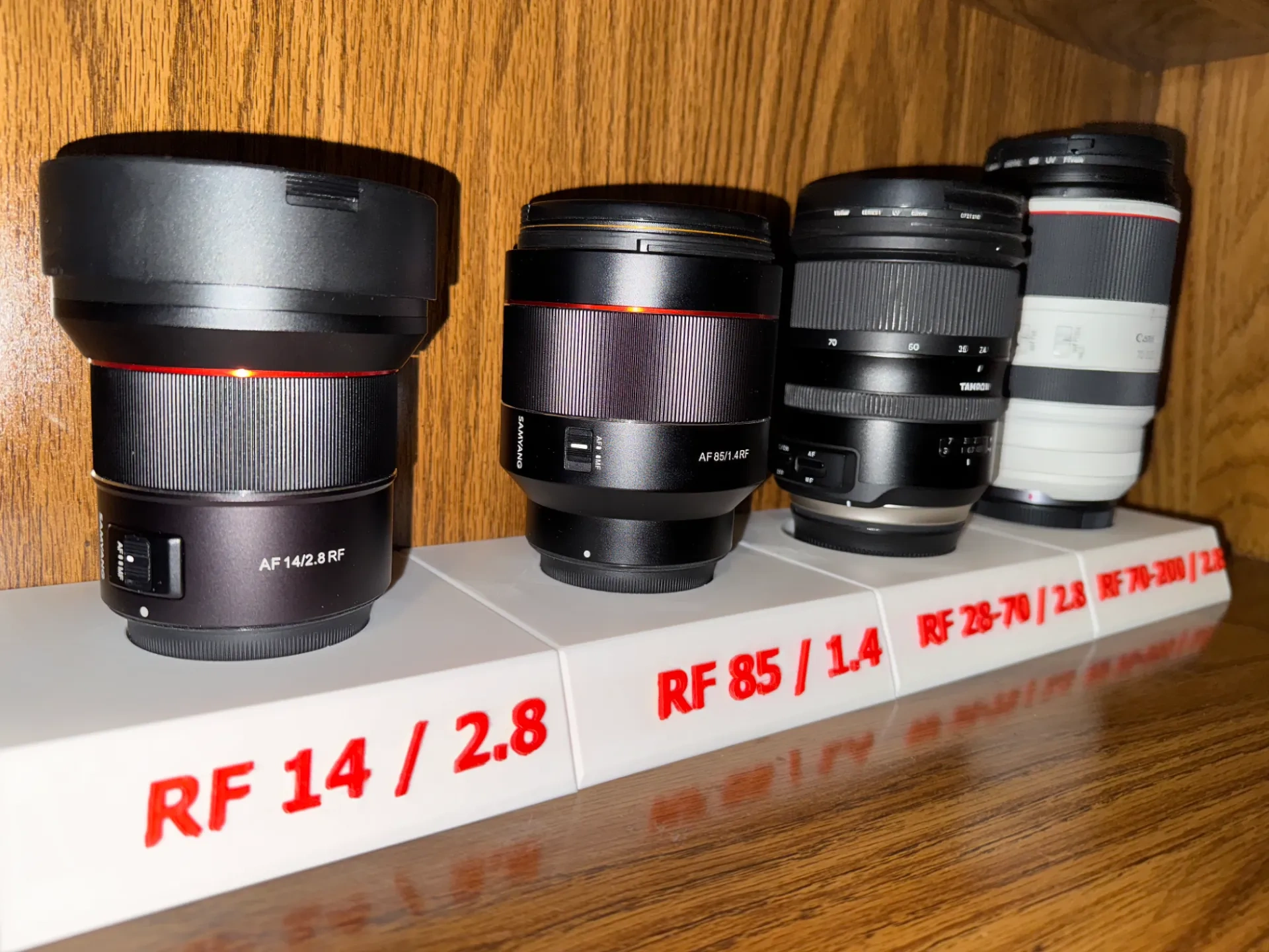 可定制相机镜头展示架 来自 Steven 3d - MakerWorld