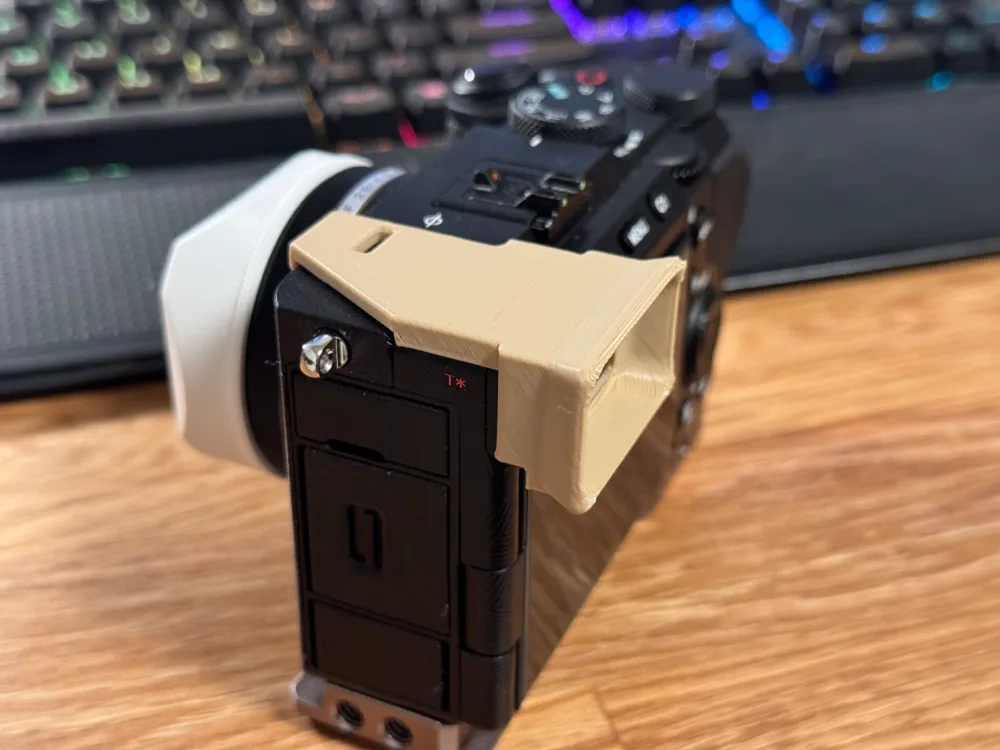 Sony A7C2 A7CR取景器眼罩/取景器保护罩 仅需8g耗材 来自 开橘崽的屁屁象 MakerWorld：免费下载 3D 模型