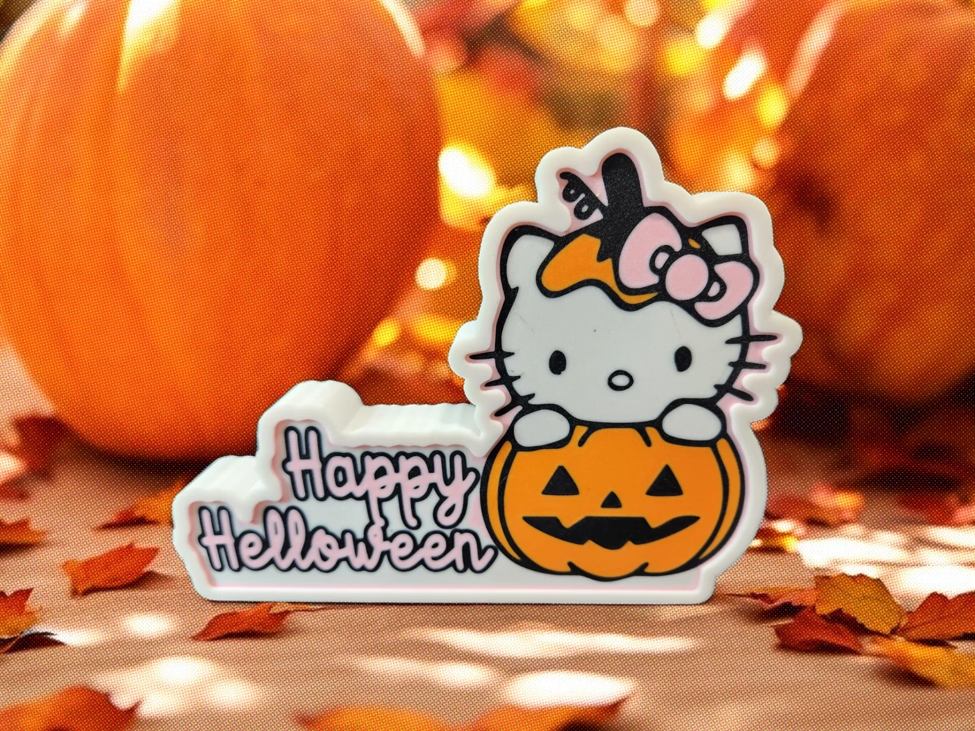 Happy Helloween - Hello Kitty Lightbox 来自 Jamboodle - MakerWorld