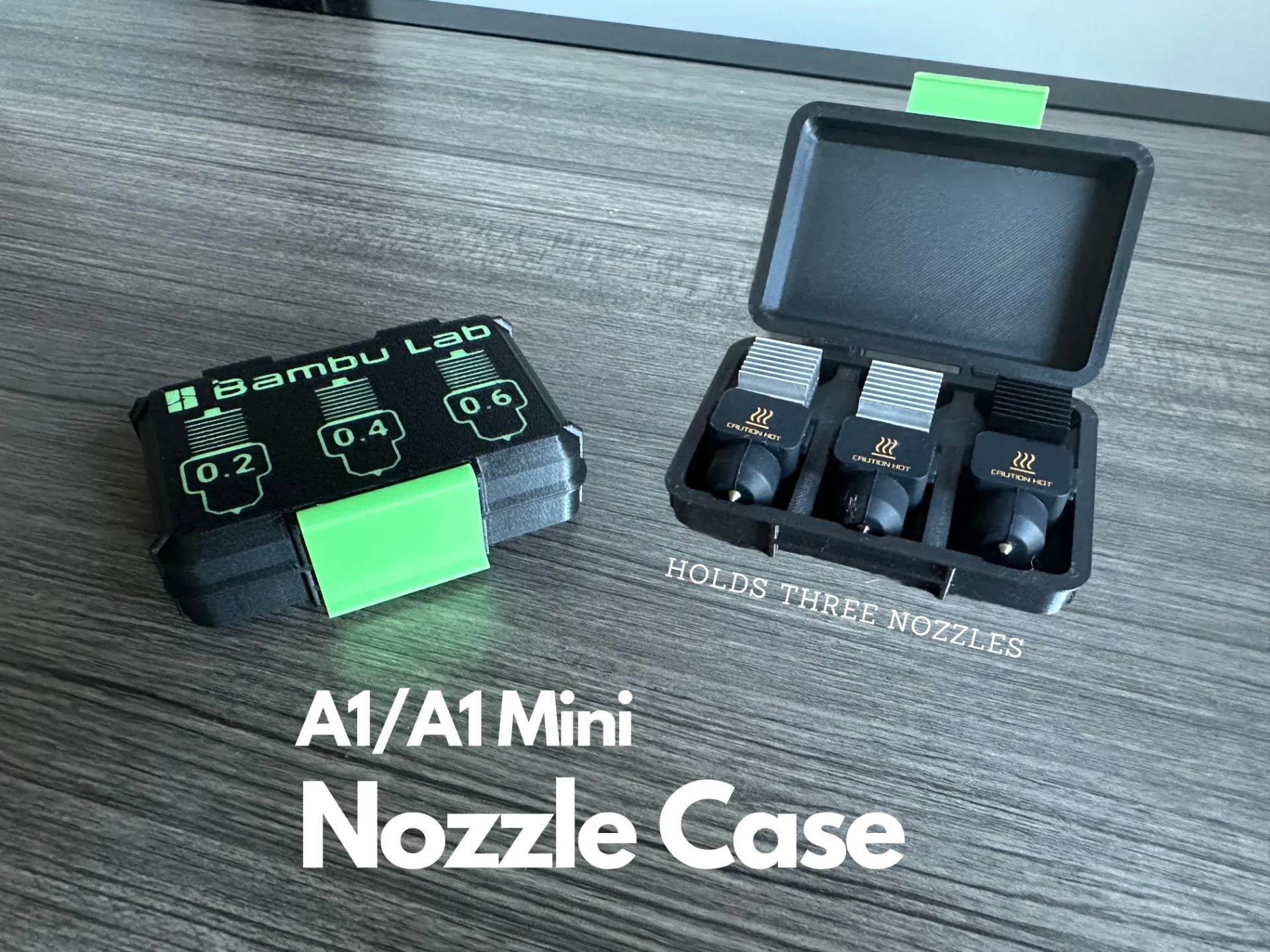 A1/A1 Mini - Nozzle Case - No hardware required 来自 alstonr96 - MakerWorld