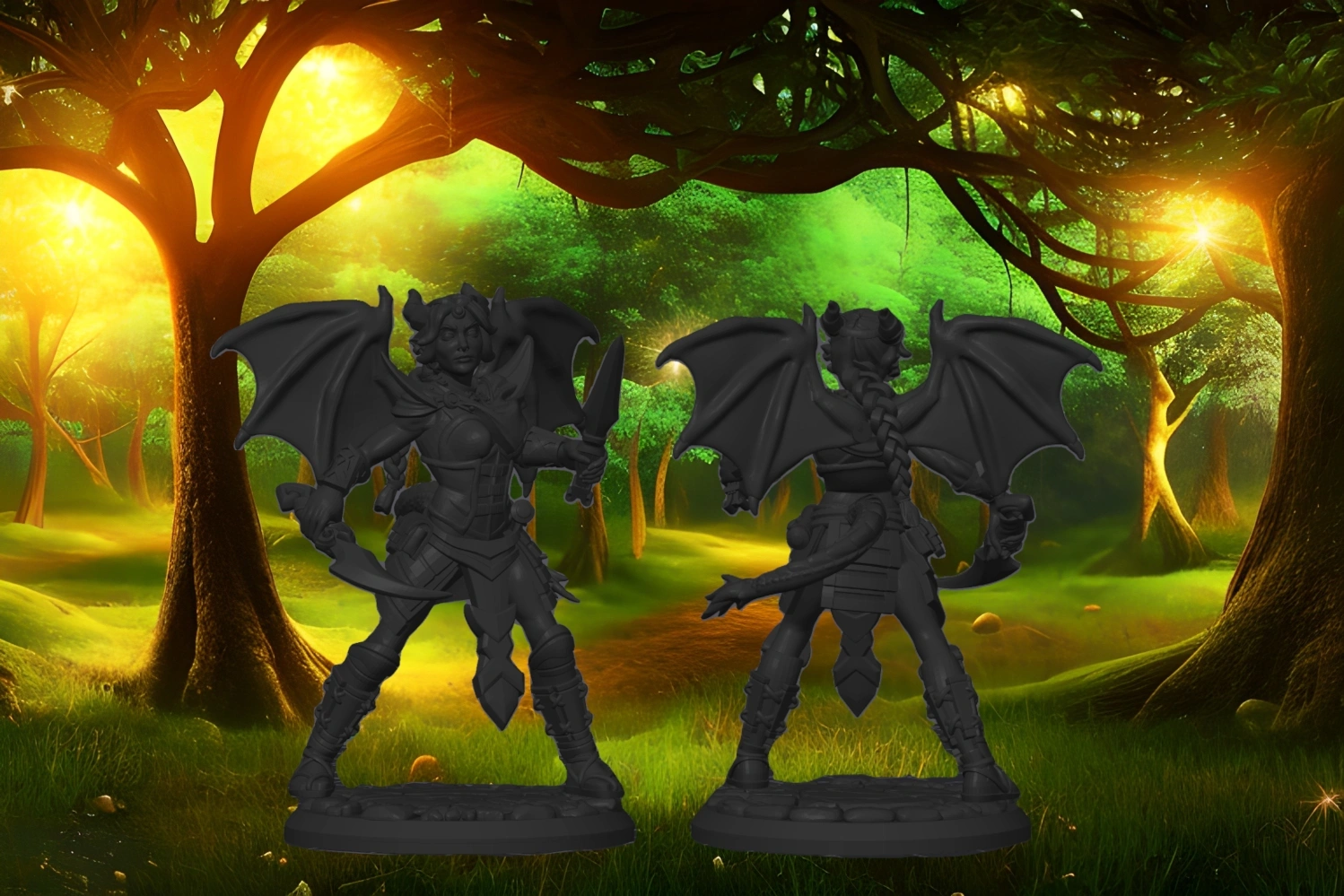 Demon Rogue Figurine 来自 Cosmic Prints - MakerWorld