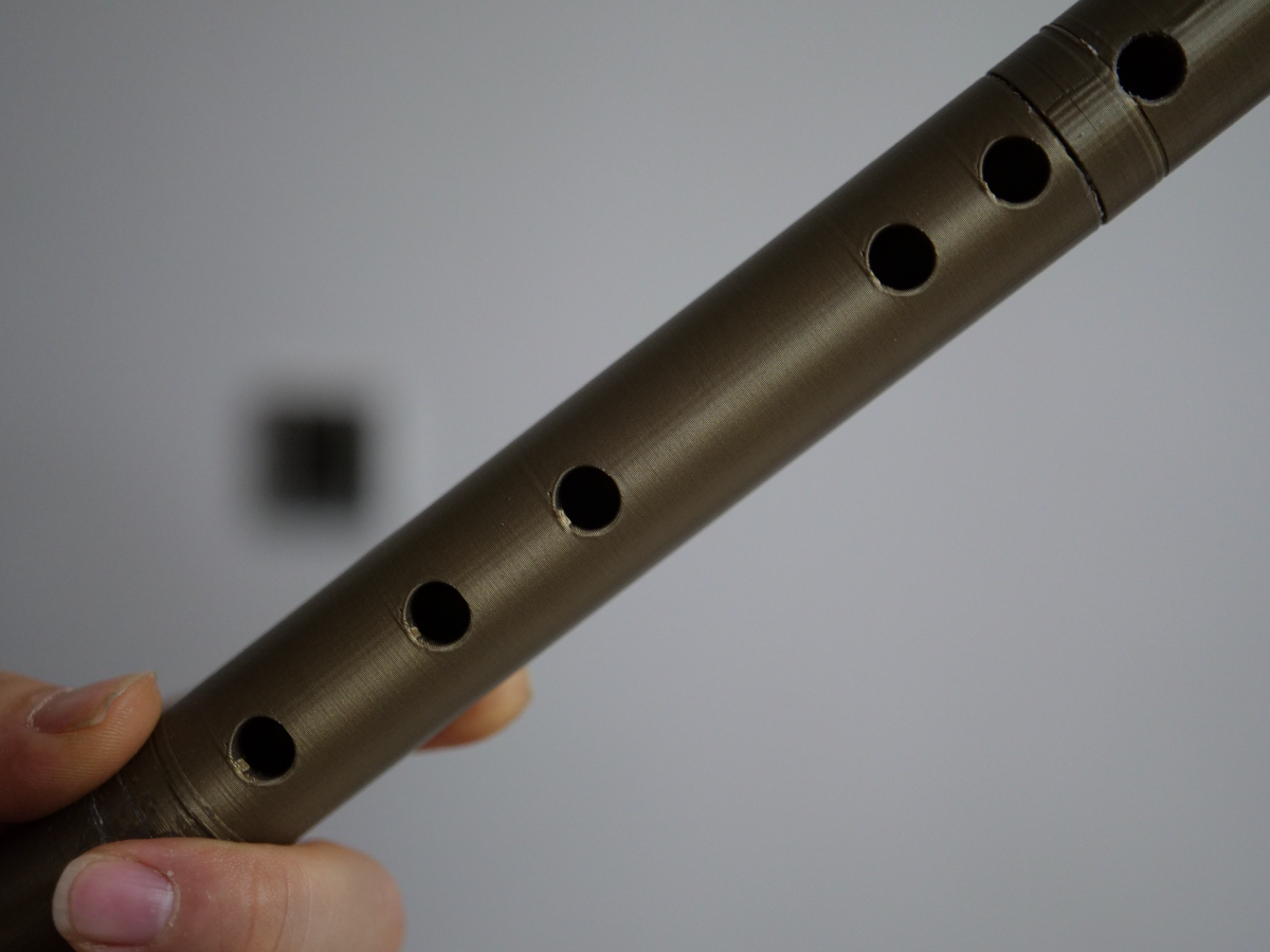 中国乐器洞箫Chinese musical instrument - Flute Dong Xiao - 免费 3D 打印模型 ...