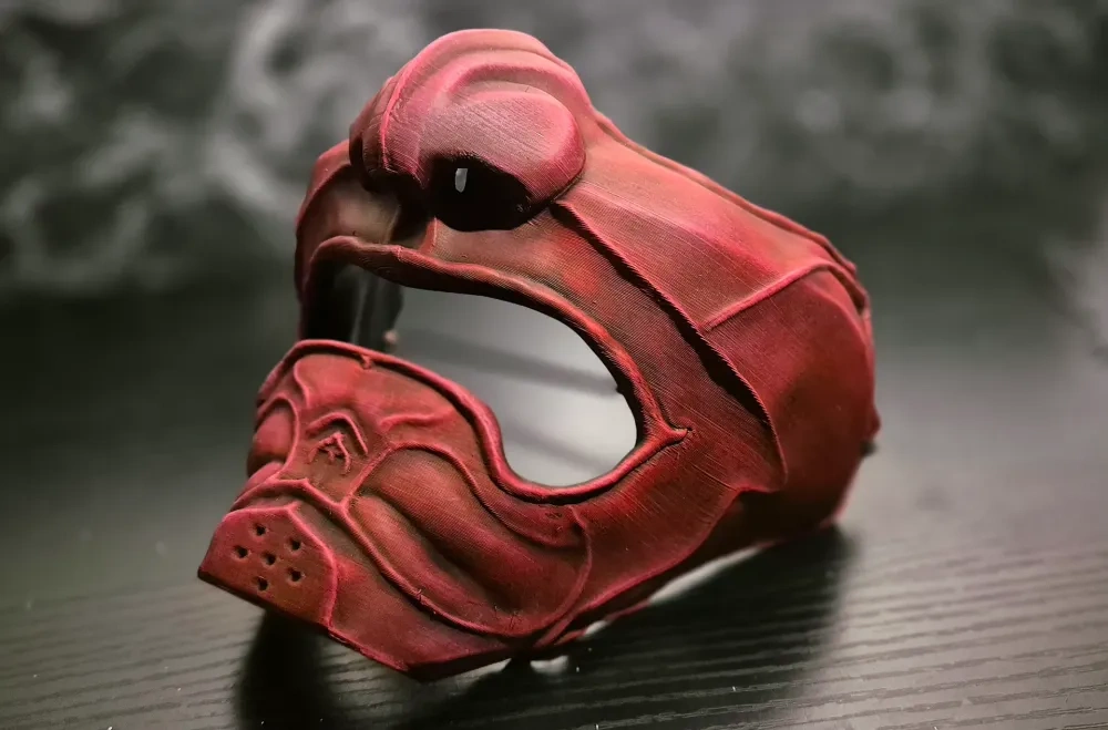 武士鬼面具 #02 来自 ONI.FORGE - MakerWorld