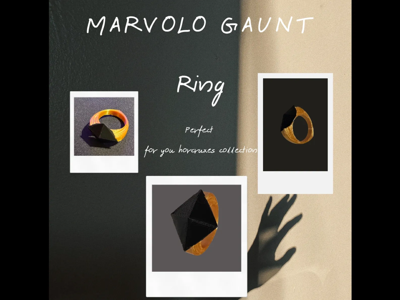 Marvolo Gaunt Ring (Horcruxe From Harry Potter 来自 Eyleck. - MakerWorld