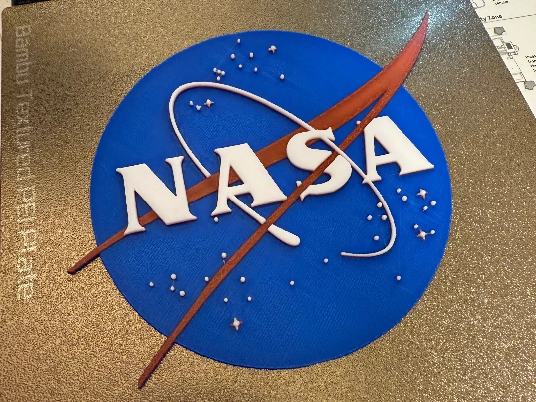 NASA Logo without AMS (HueForge) 来自 extrakaese - MakerWorld