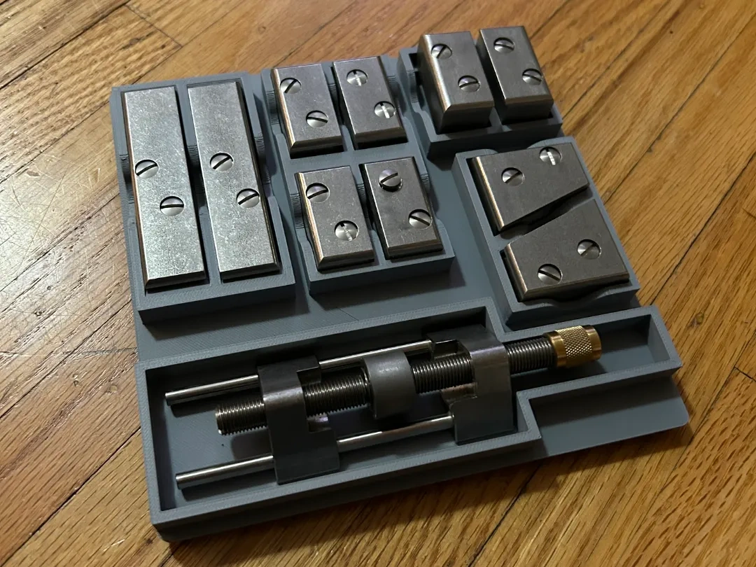 Lie-Nielsen 霍宁导轨套装 - Gridfinity 收纳 来自 ToolHack - MakerWorld