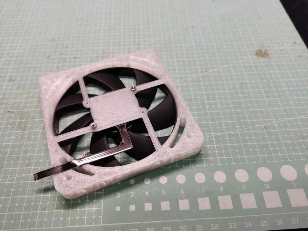 4090cw fan modification to 100mm bracket 4090风扇 来自 白庸 - MakerWorld