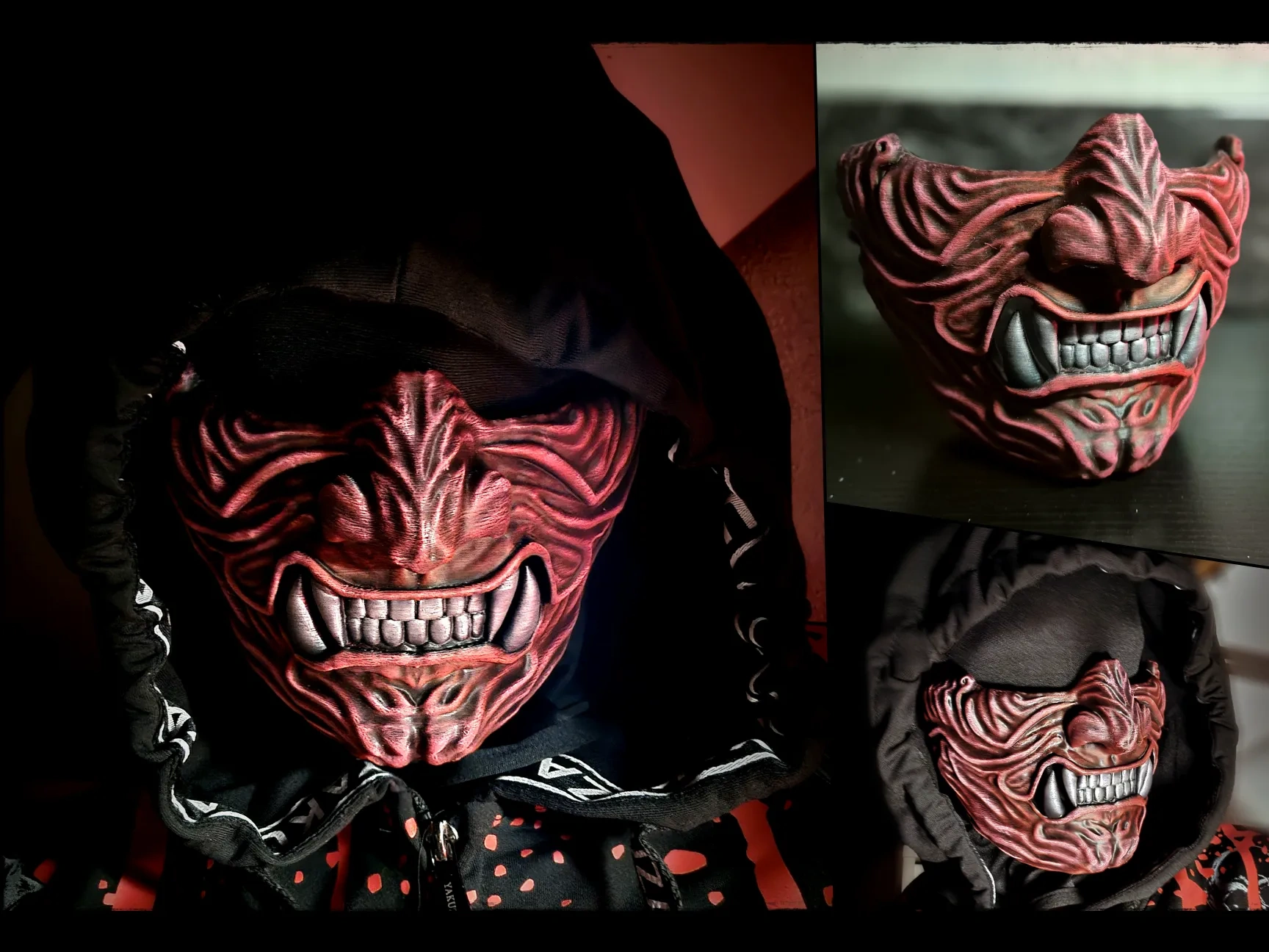 武士鬼面 #03 来自 ONI.FORGE - MakerWorld