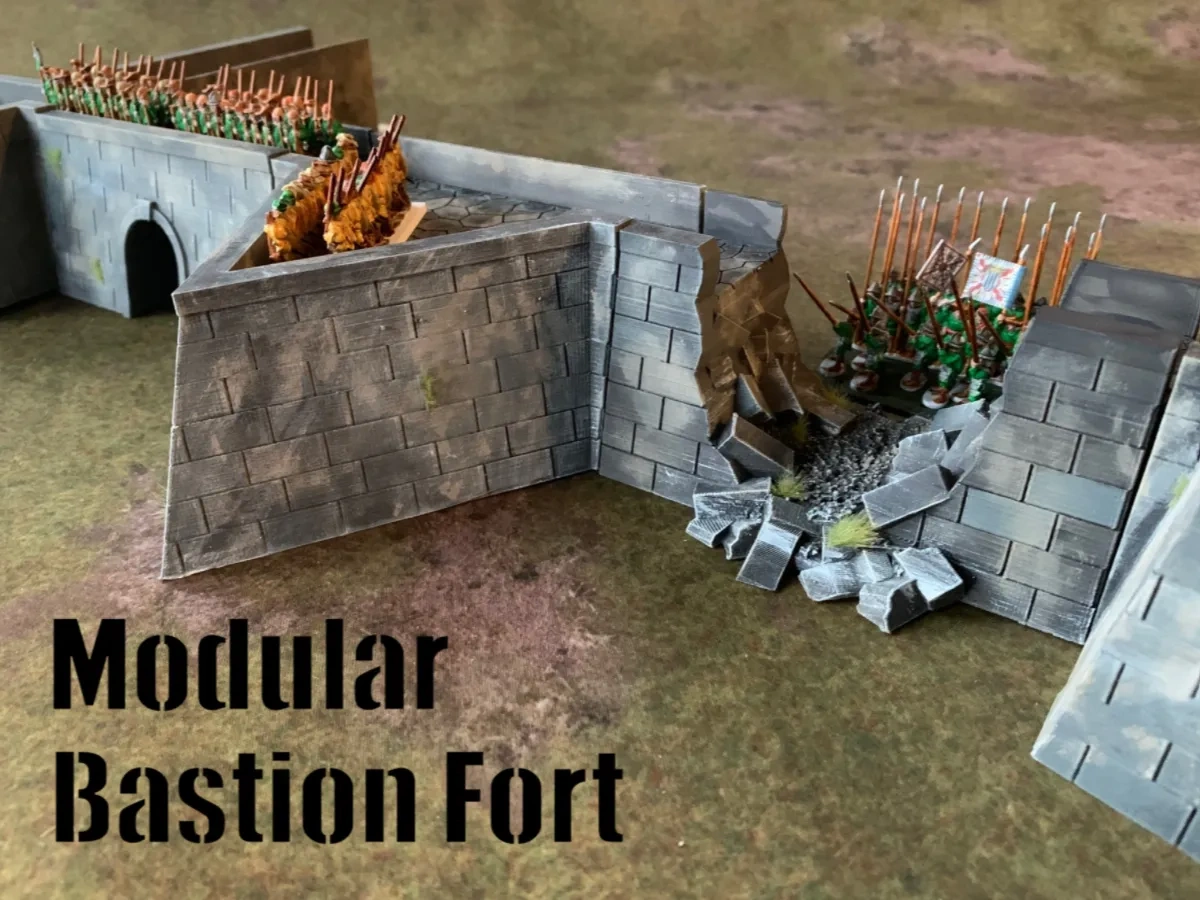 modular bastion fort 来自 Mo2408 - MakerWorld