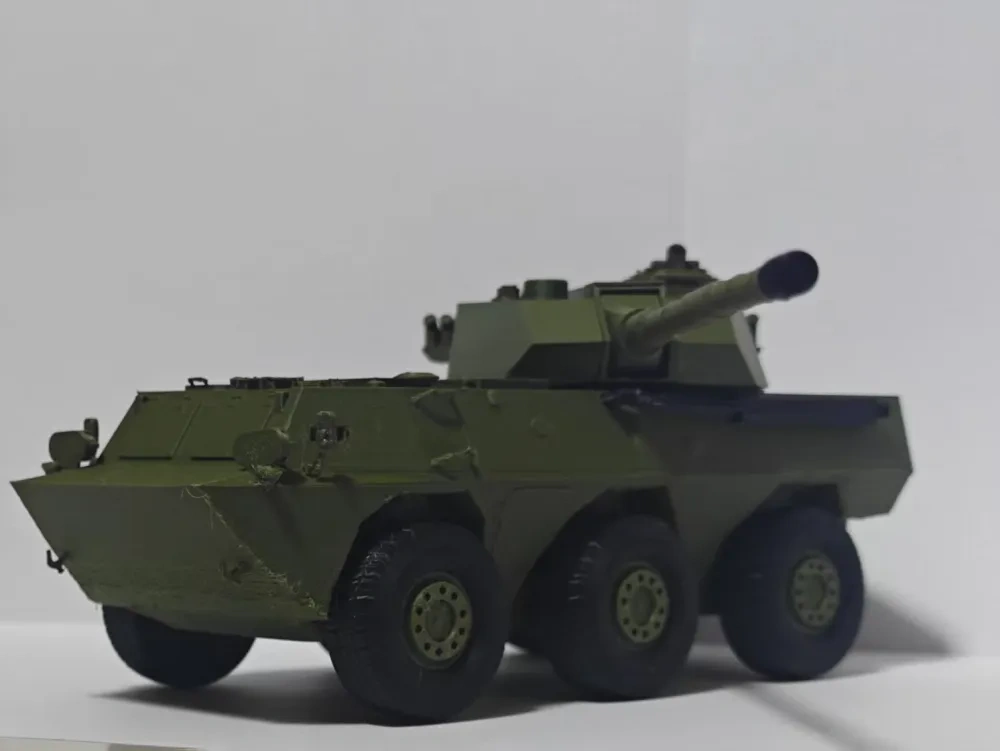 中国WMA301轮式突击炮 可动 来自 梦创DreamCraft MakerWorld：免费下载 3D 模型