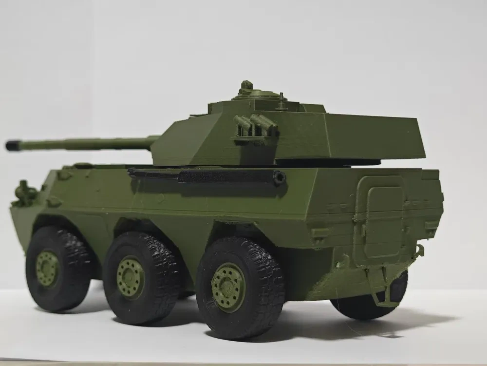 中国WMA301轮式突击炮 可动 来自 梦创DreamCraft MakerWorld：免费下载 3D 模型