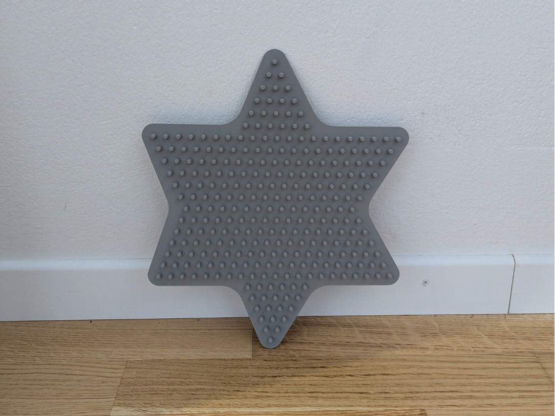 XL 烫珠拼板 - 星星 (10毫米) - 免费 3D 打印模型 - MakerWorld