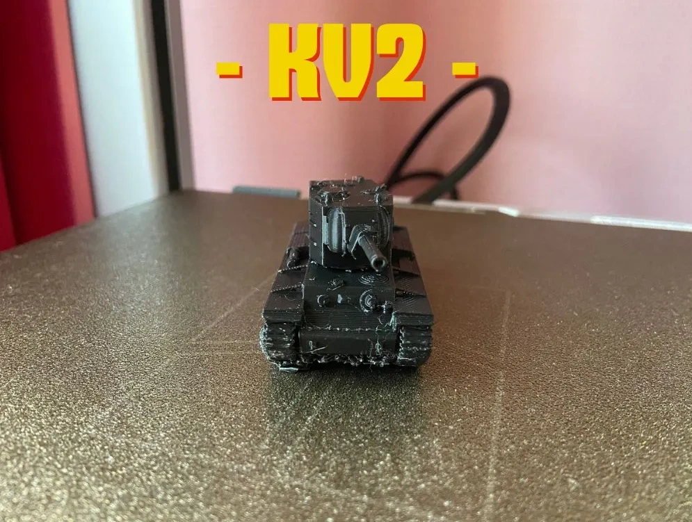KV2 - 苏联坦克 来自 3Dprinting & Tank models - MakerWorld